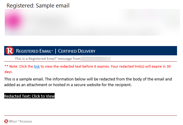 RMail Redact – Help Center