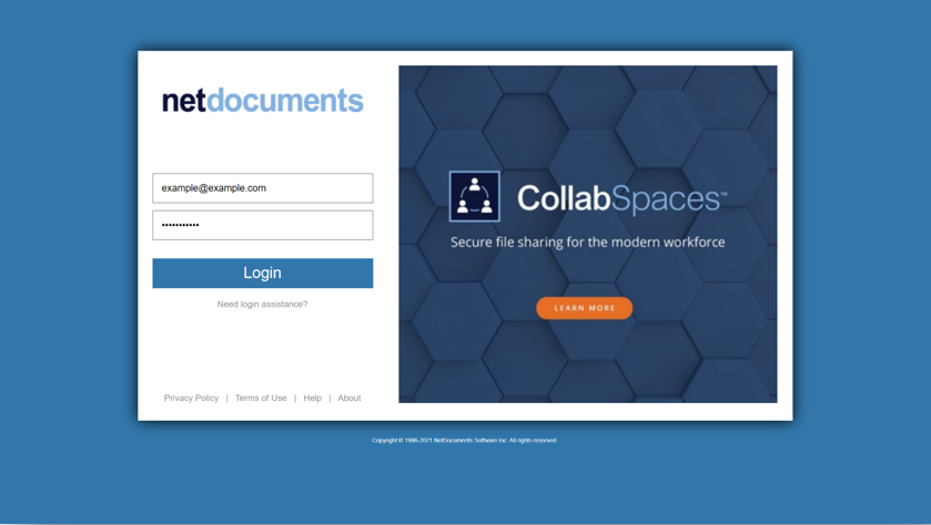 NetDocuments: User Guide – Help Center
