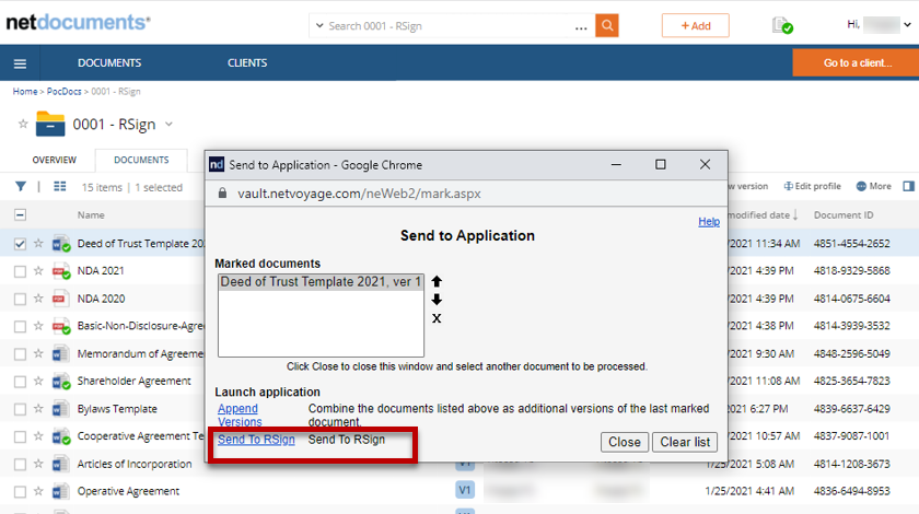 NetDocuments: User Guide – Help Center