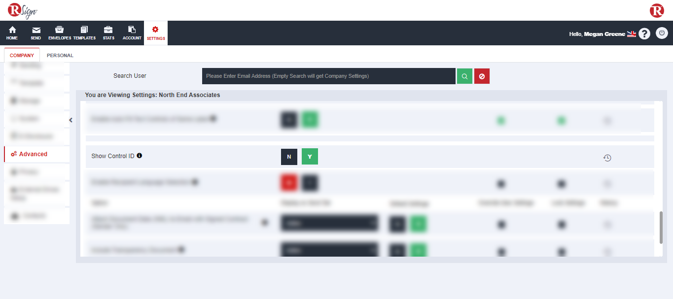 Show Control ID – Help Center