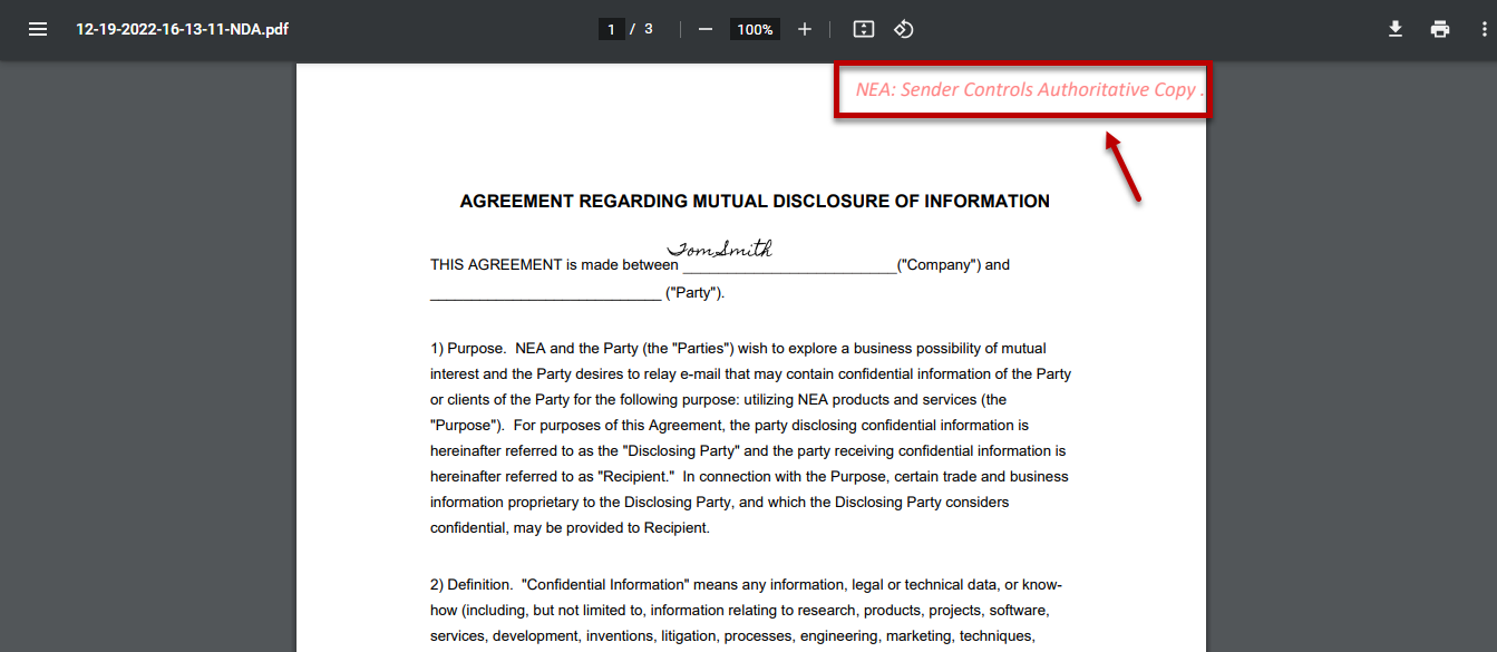 Stamp Watermark onto Signers Completed Document – Help Center