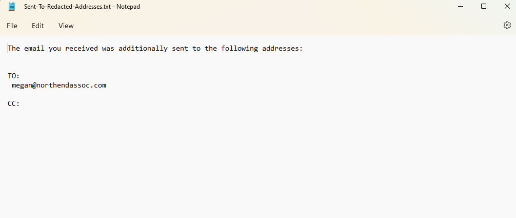 Double blind CC – Help Center