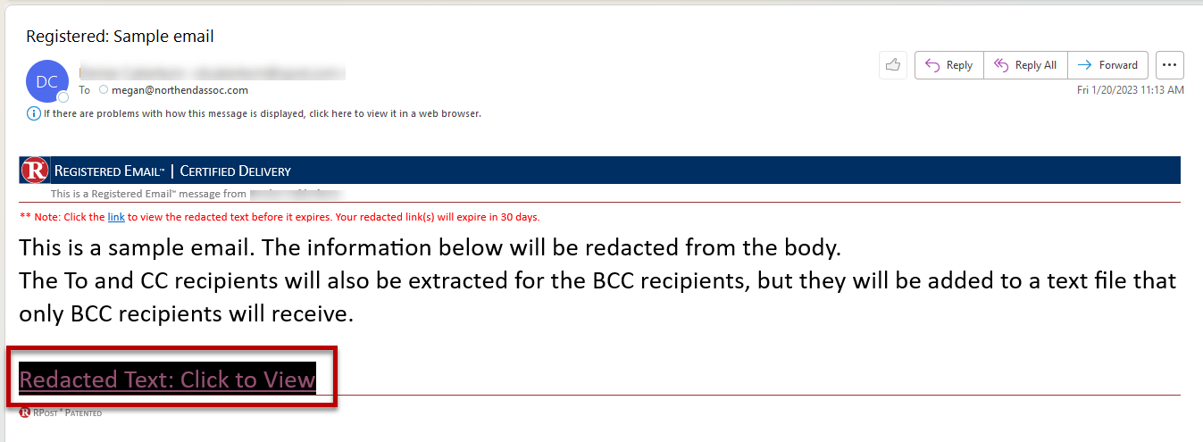 RMail Redact – Help Center
