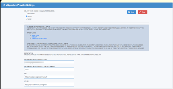RSign® service for Nexsure: Setup Guide – Help Center