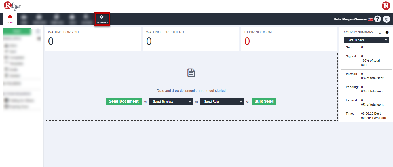 RSign® service for Bullhorn - Setup Guide – Help Center