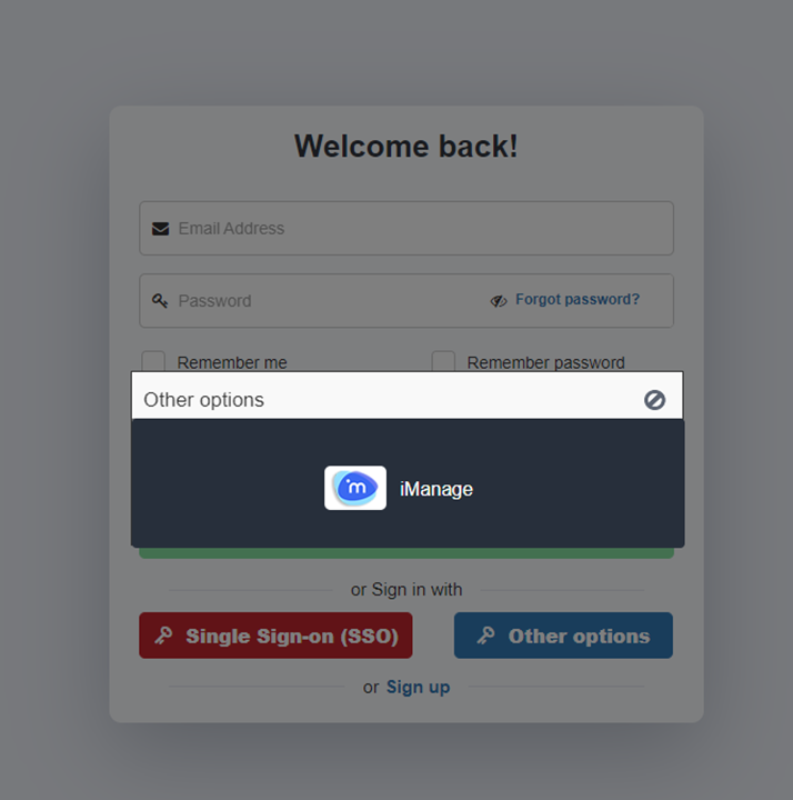 RSign® service for iManage - User Guide – Help Center