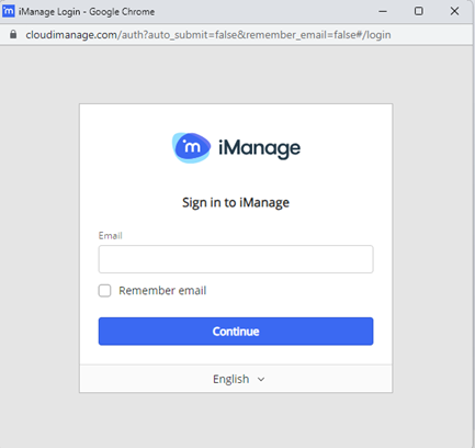 RSign® service for iManage - User Guide – Help Center