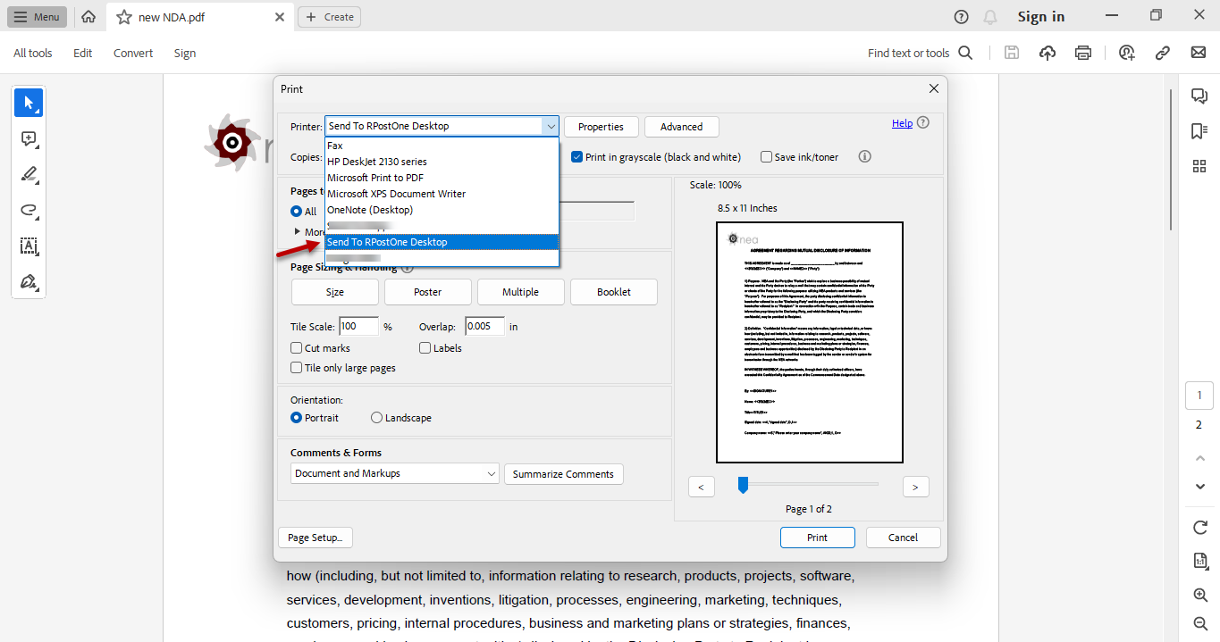 RPostOne User Guide – Help Center