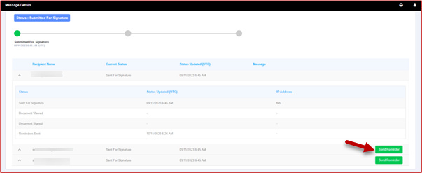 Sending Signature Requests Reminders – Help Center