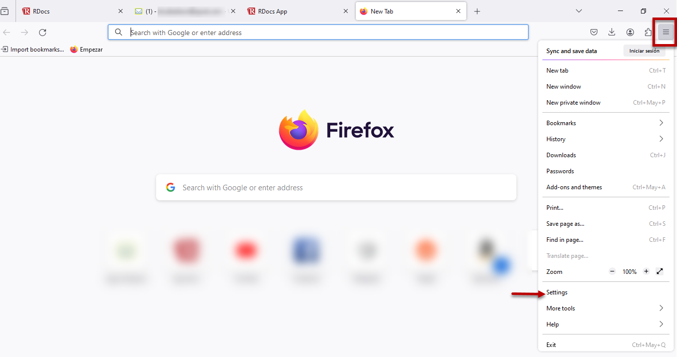 Printing an RPD when using Firefox – Help Center