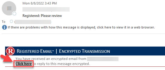 Encrypting a message using RMail – Help Center